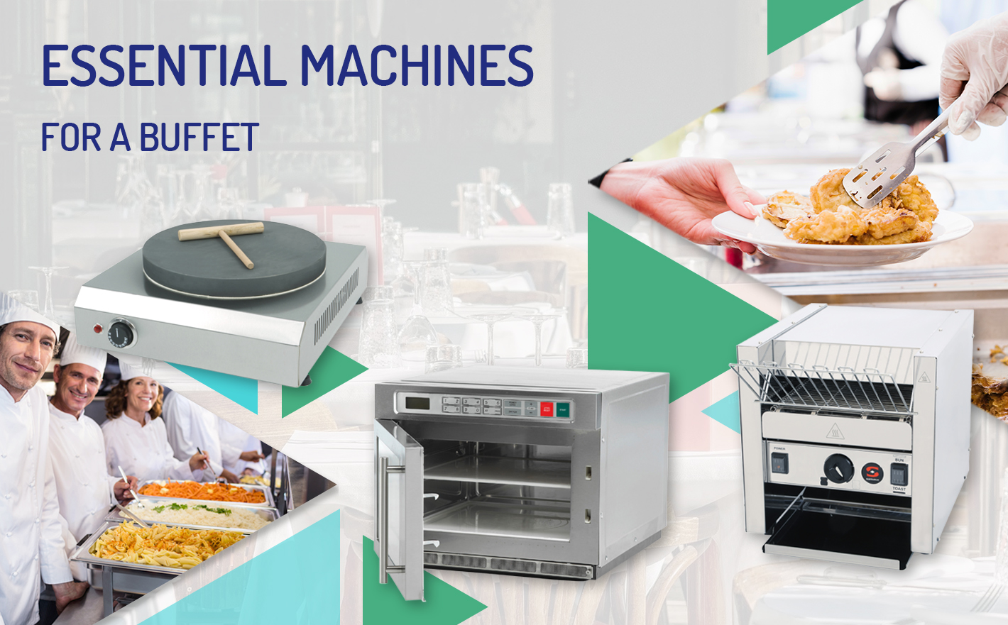 Essential machines for a buffet | Reysan